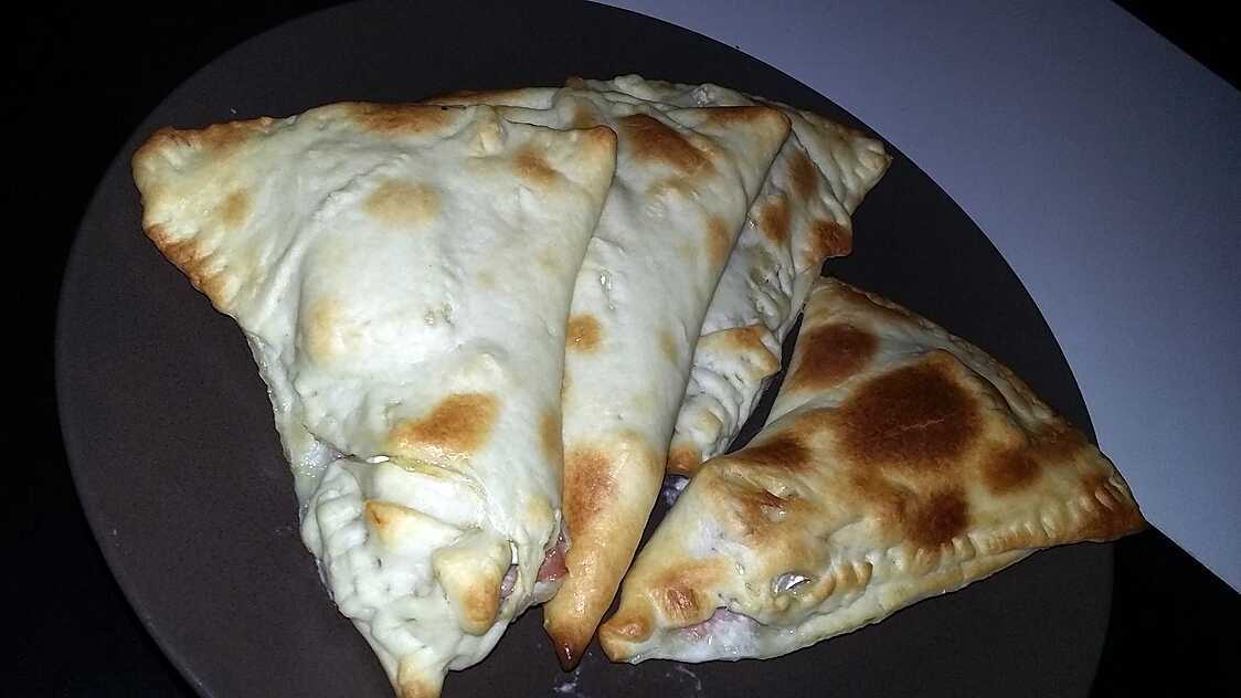 Recette de Triangles au jambon camembert