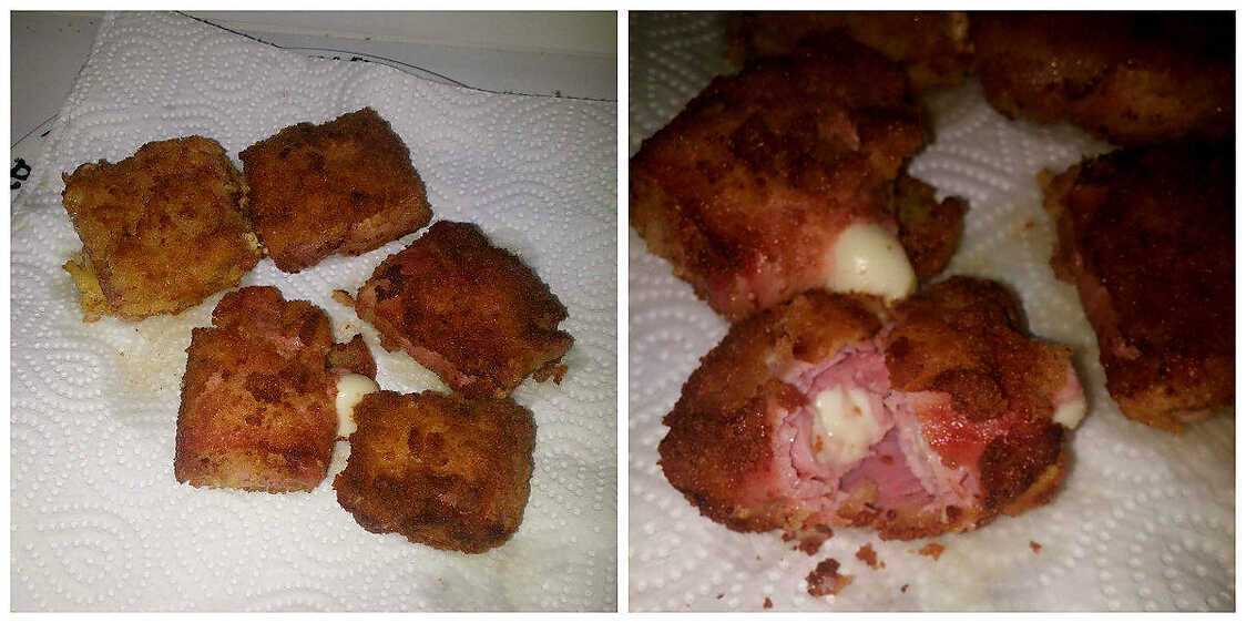 Recette de Mini cordon bleu au babybel