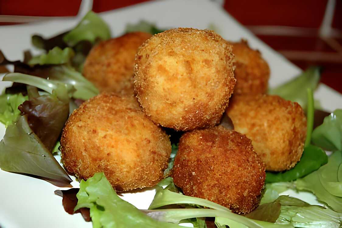 Recette de Croquettes de pommes de terre au bleu