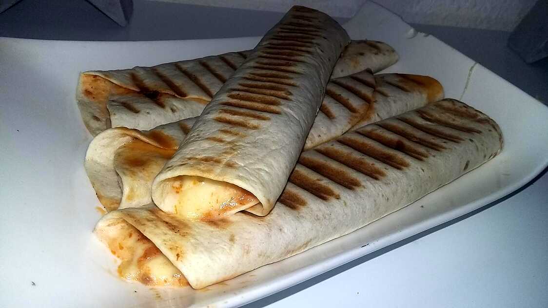 Recette de Wraps panini a l'italienne