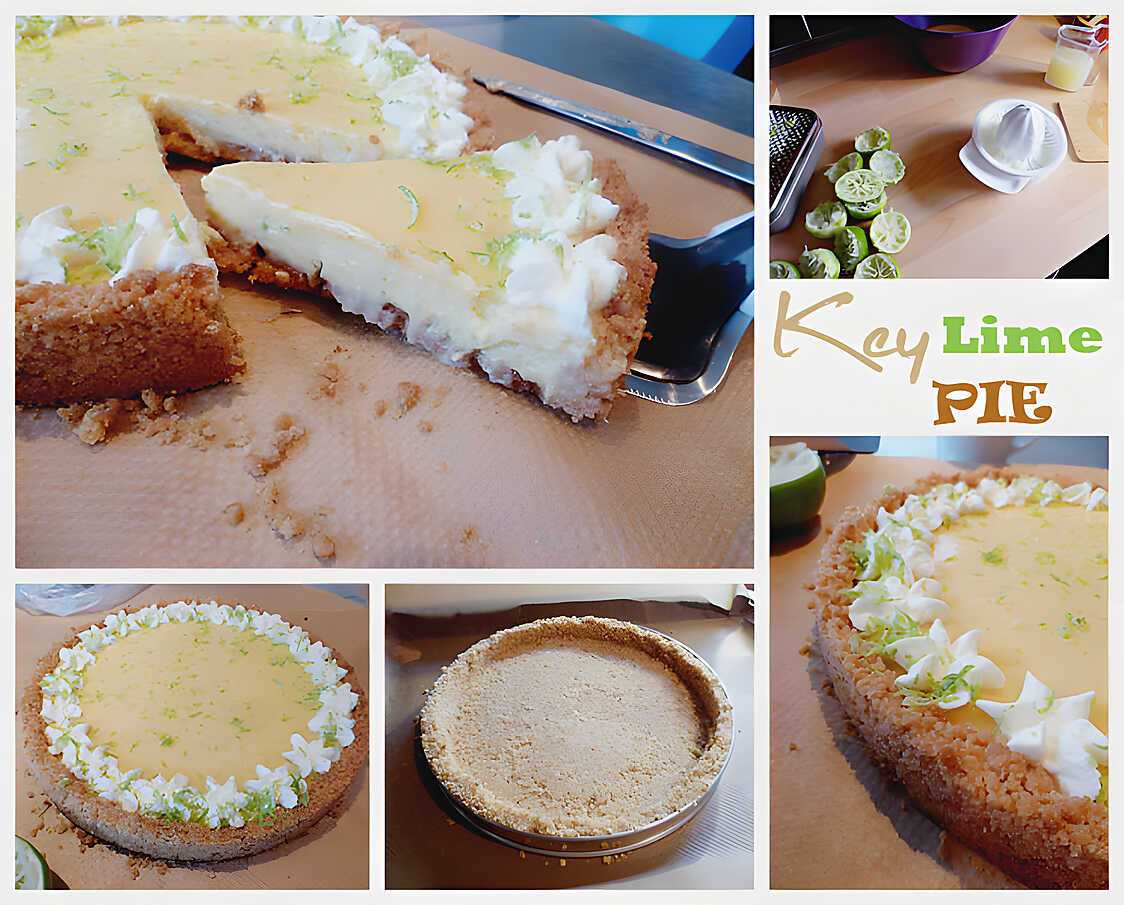 Recette de Key Lime Pie par Gourmandises de Ben