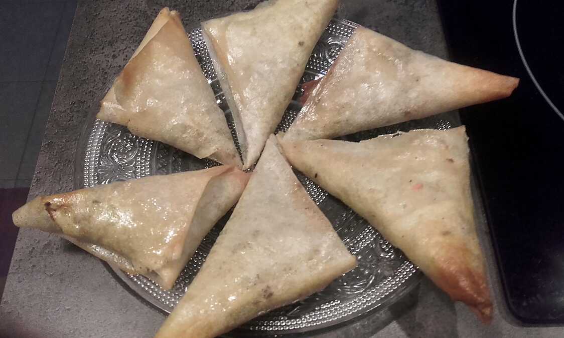 Recette de Samoussa de boeuf