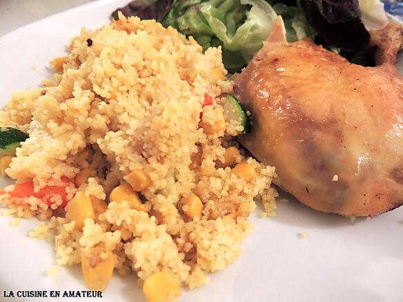 Recette de Semoule aux légumes