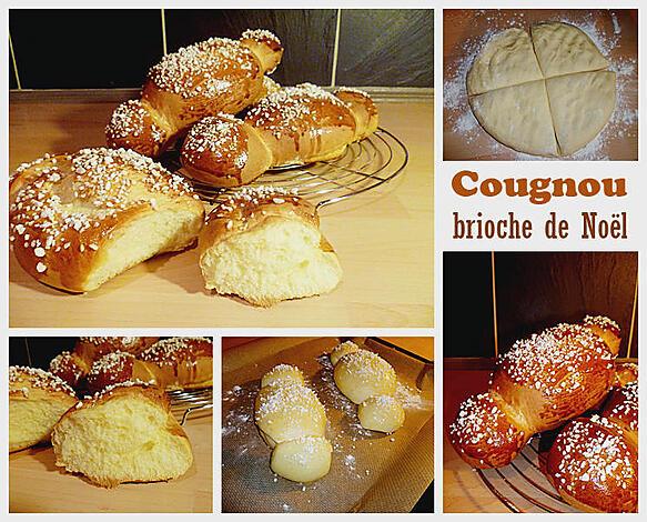 Recette de Cougnou (cougnole ou brioche de Noël)