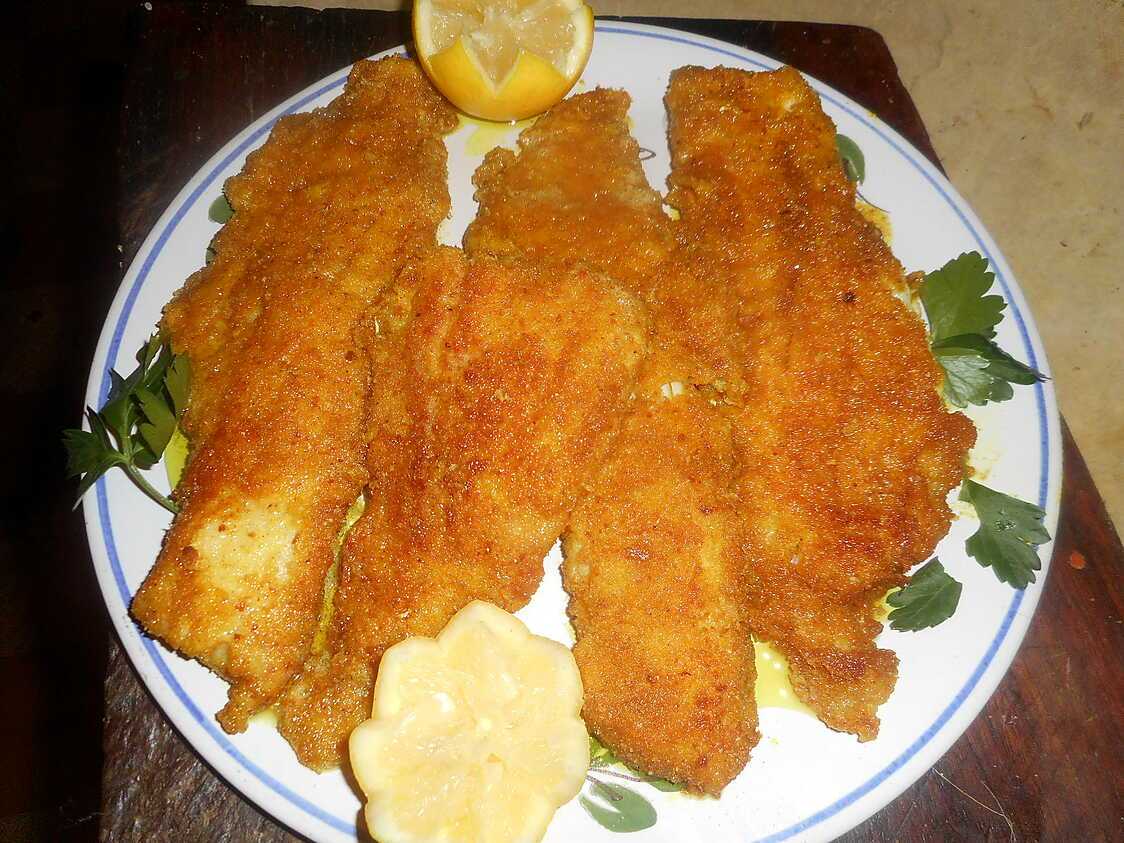 Recette de Filet de flétan pané au curry