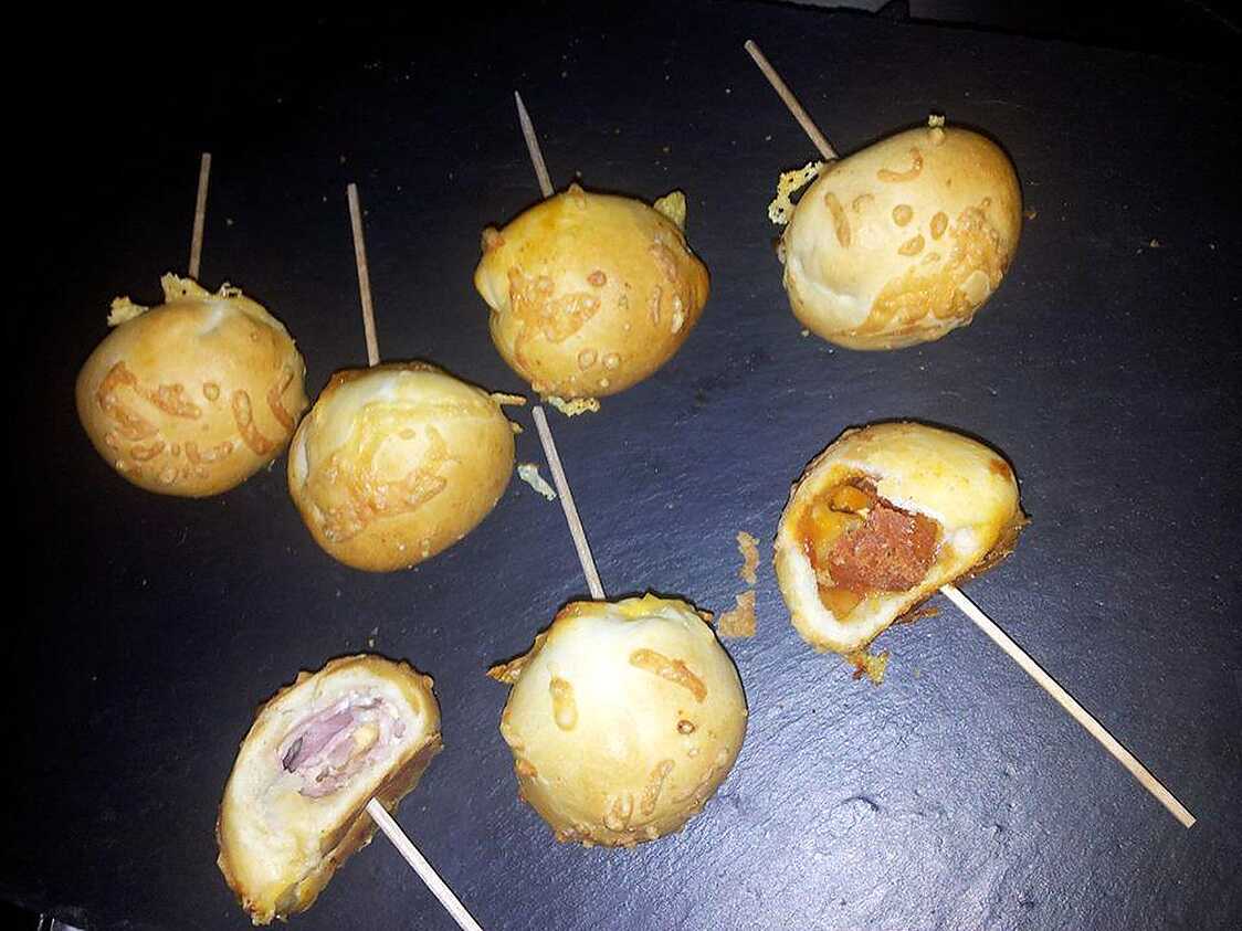 Recette de Pizza pops
