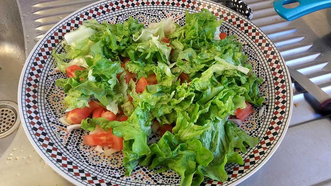 Recette de SALADE COMPOSÉE par FLEURCUISINE