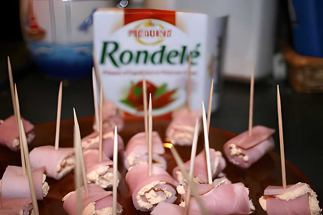 Recette de Roulés au rondelé