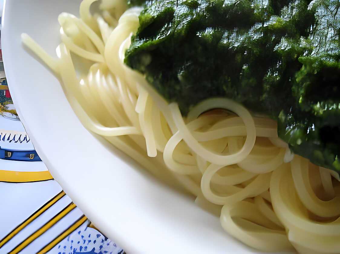 Recette de Capelini di sugo al spinaci