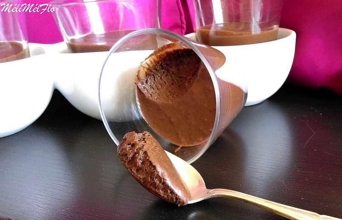 Recette de Mousse au chocolat au jus d'haricots rouges