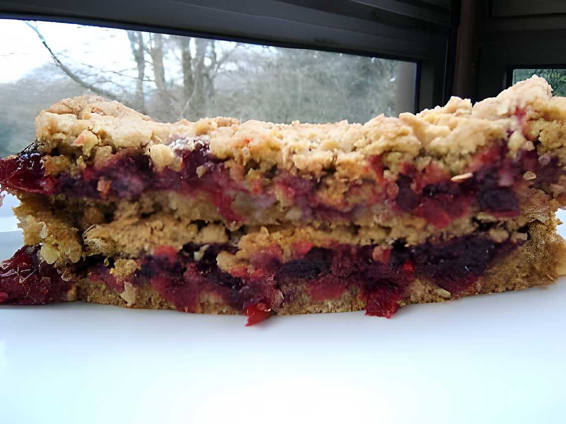 Recette de Carrés aux canneberges