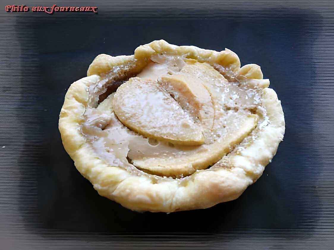 Recette de Tartelette aux pommes & à la crème de marron