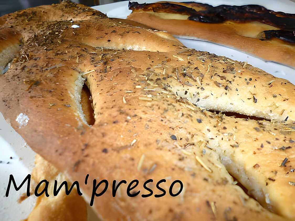 Recette de Fougasse par Mam'presso