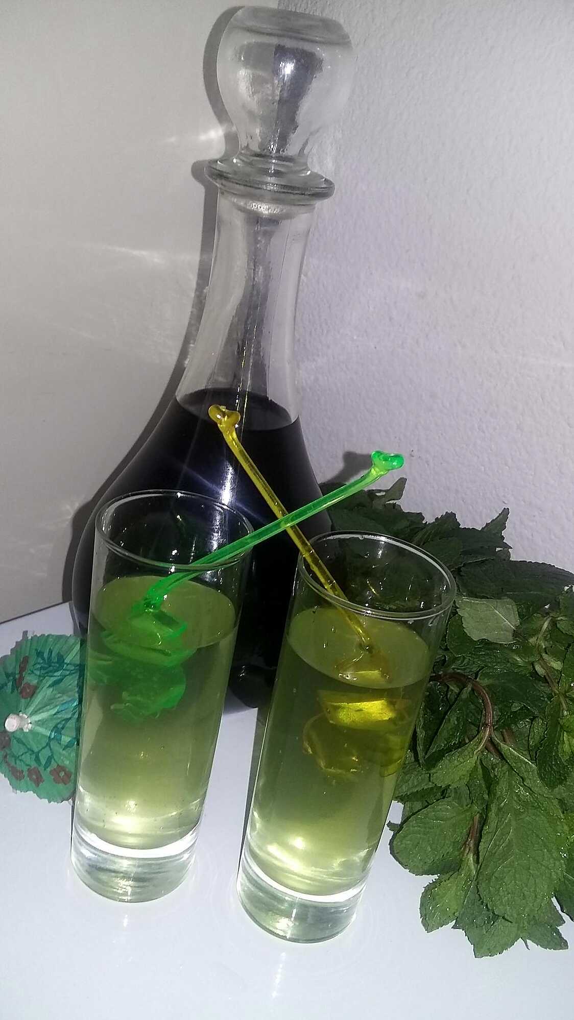 Recette de Sirop de menthe maison Thermomix