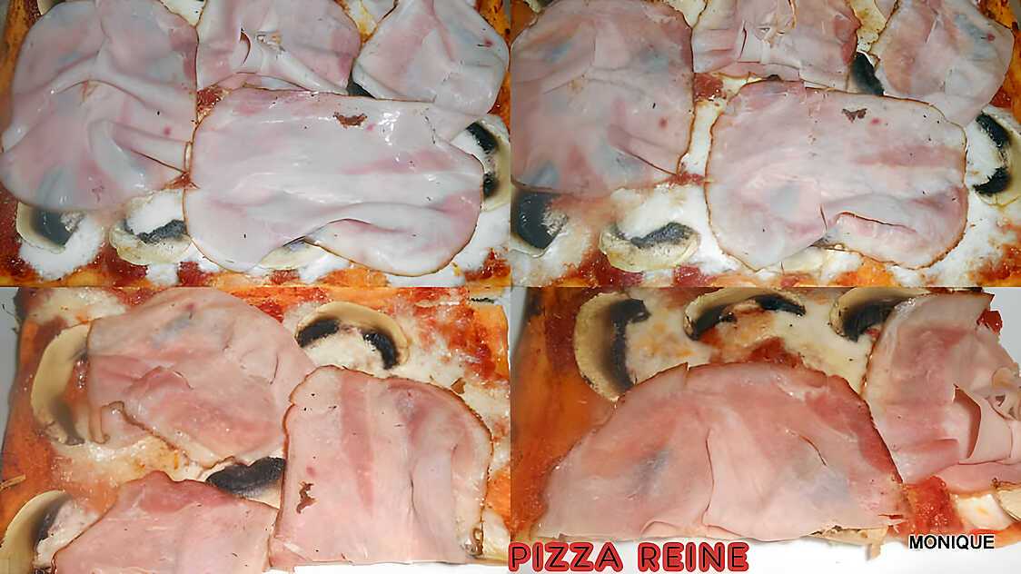 Recette de PIZZA REINE (REGINA)