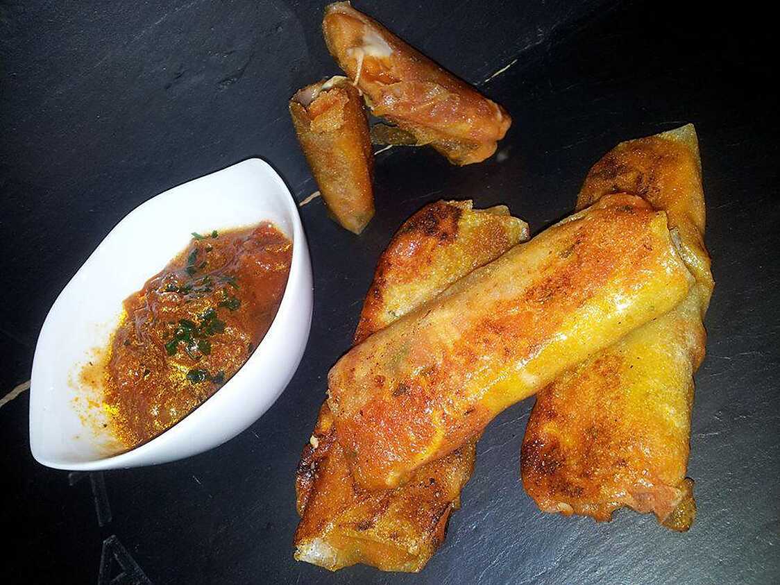 Recette de La pizza nems