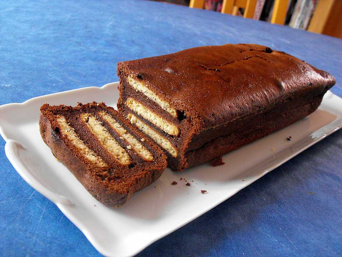 Recette de GATEAU AU CHOCOLAT ET PETITS BEURRE