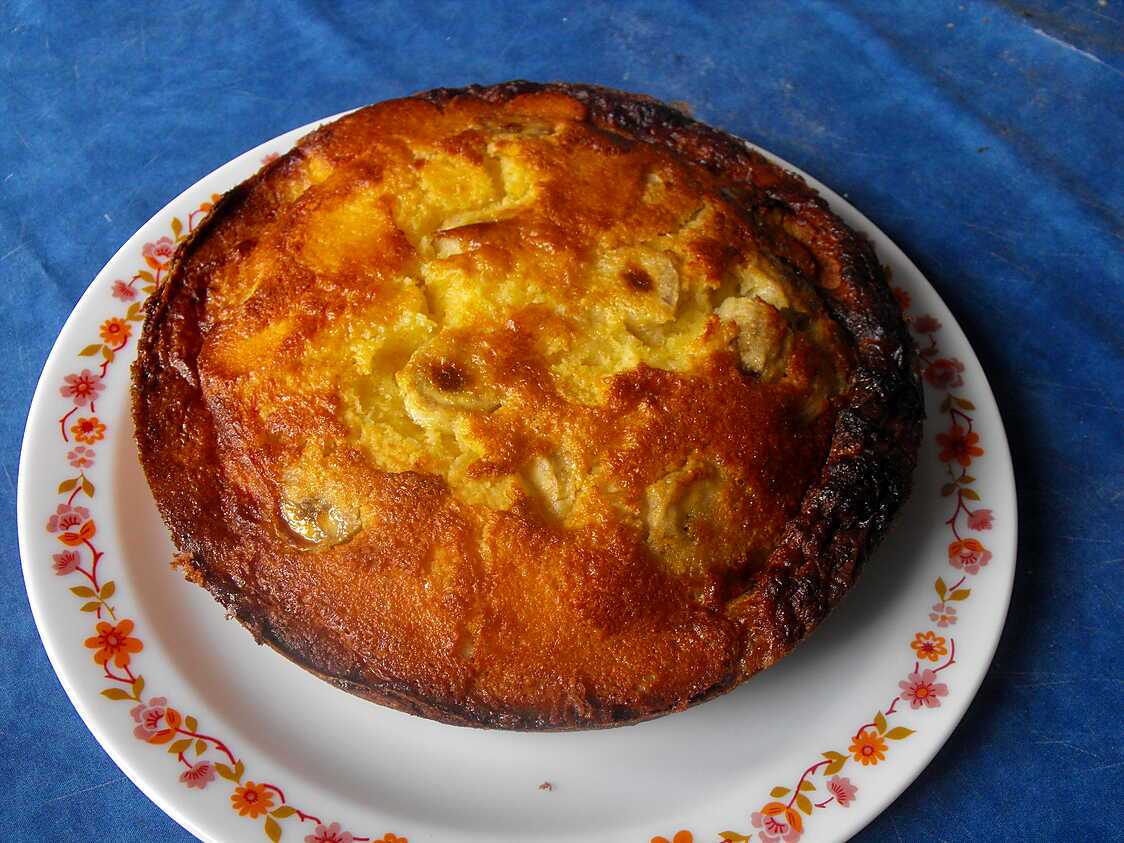 Recette de MOELLEUX BANANES ET NOIX DE COCO