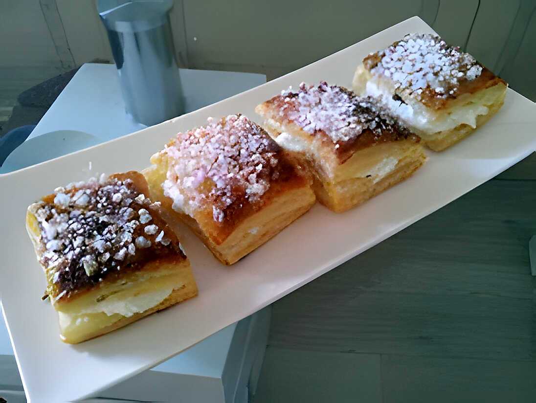 Recette de Choux feuilletés à la crème chantilly