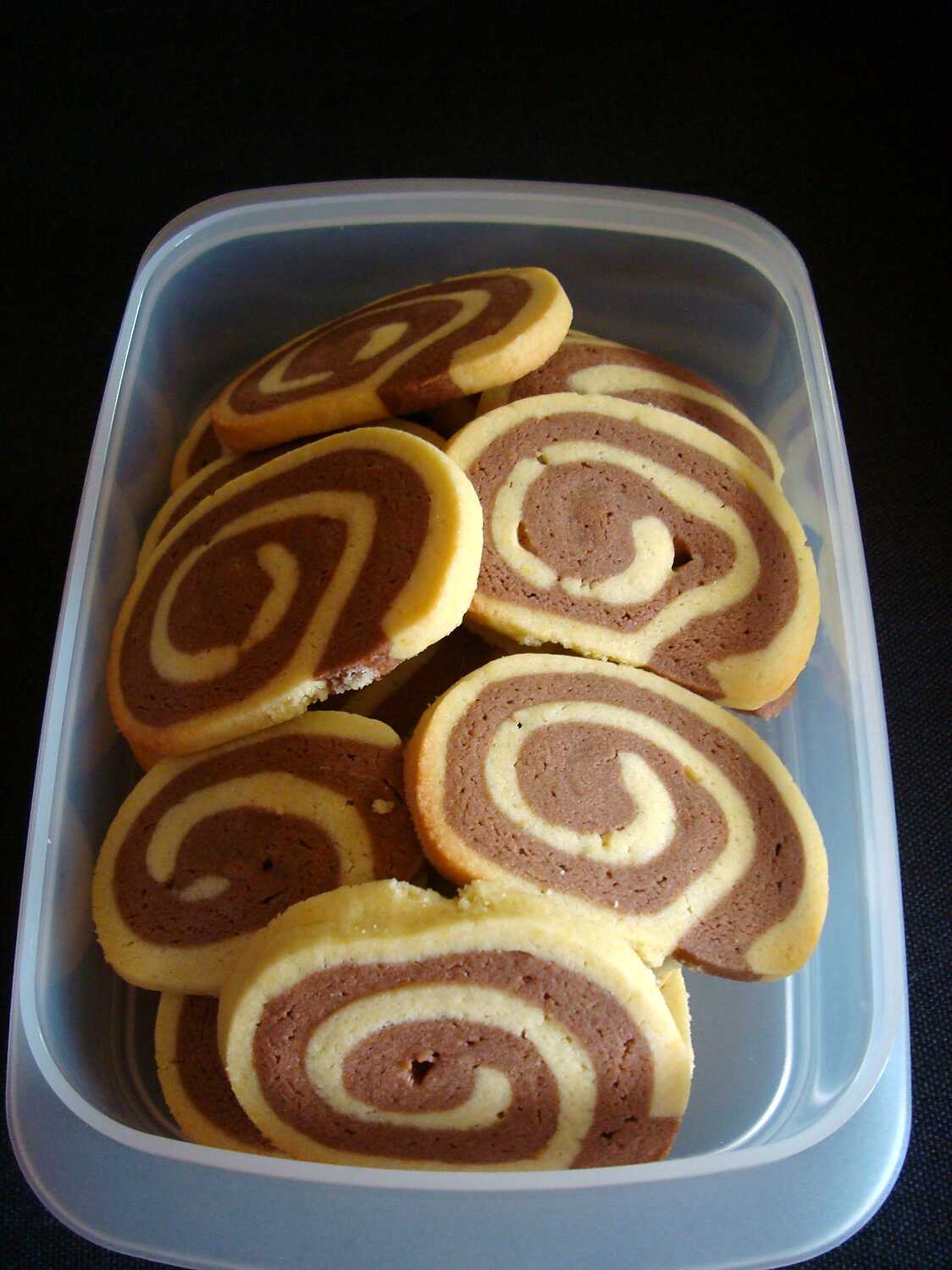 Recette de Sablés spirale