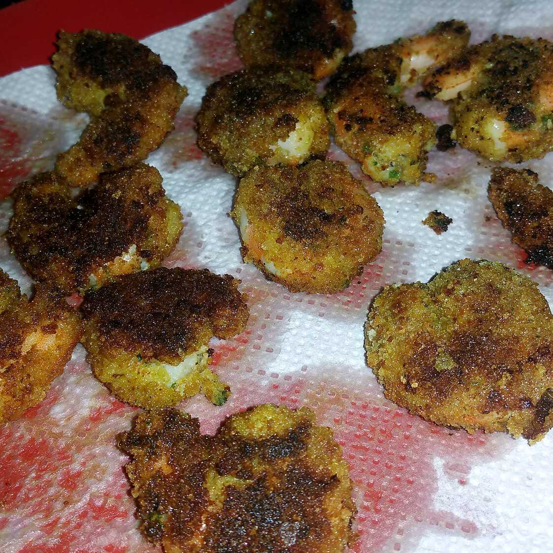 Recette de Crevettes panés