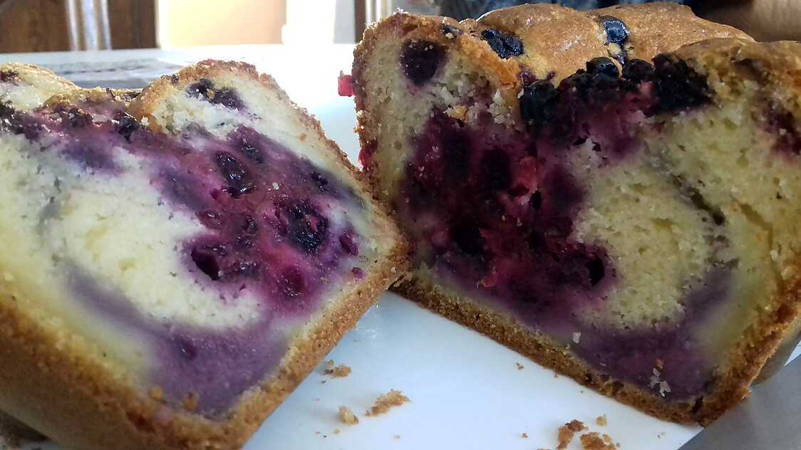 Recette de Gateau aux fruits rouge