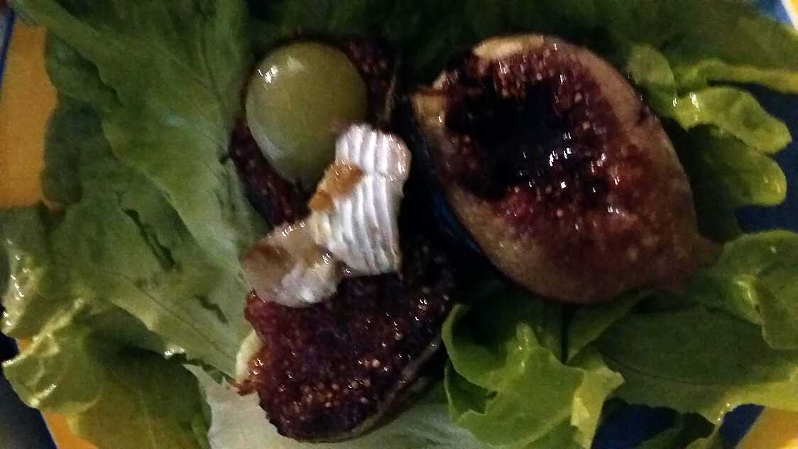 Recette de Salade verte aux figues rôties pour profiter des bienfaits ...