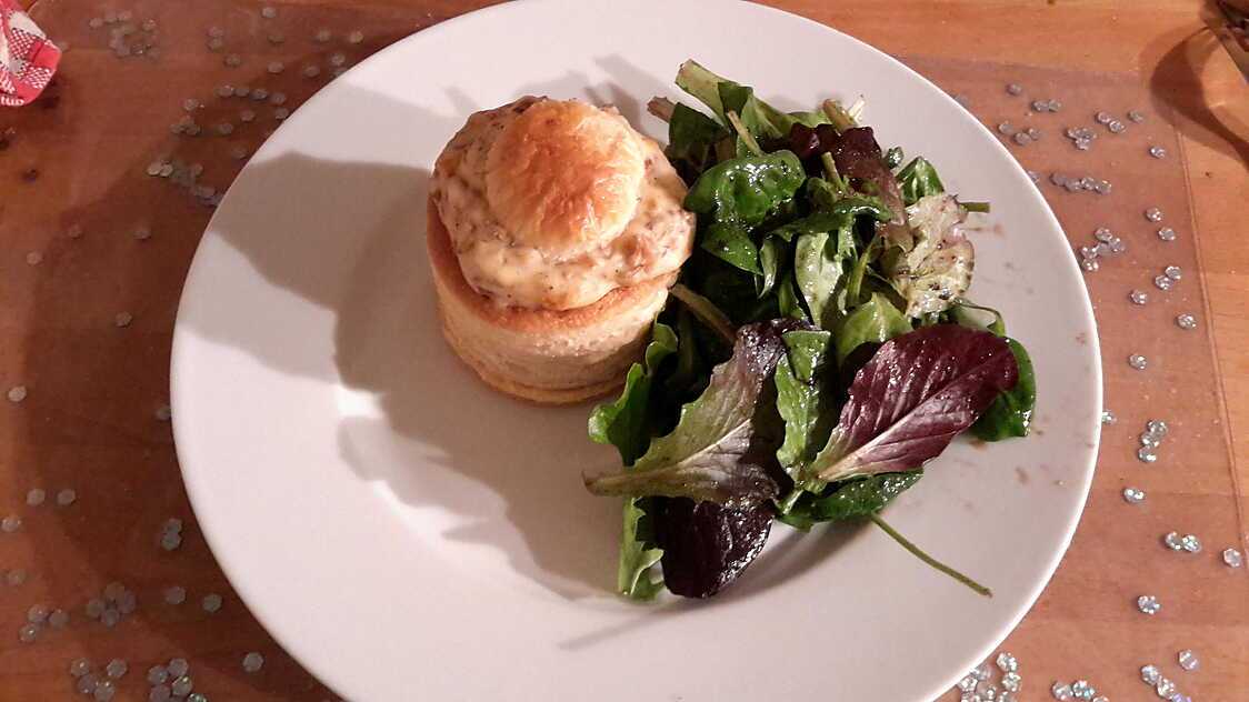 Recette de Bouchée à la reine express