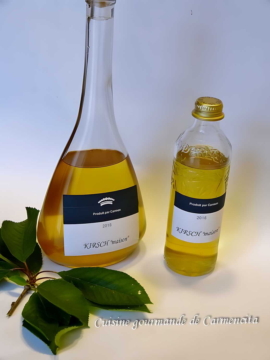 Recette de Kirsch maison