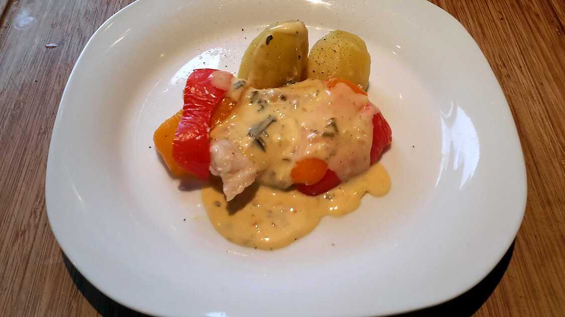 Recette de Filet de loup sauce béarnaise