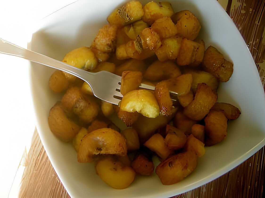 Recette de Banane plantain frite
