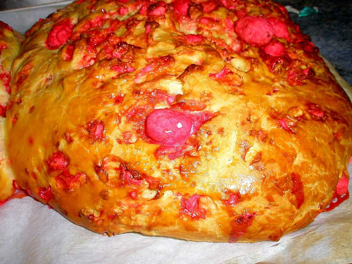 Recette de Brioche Saint Genix aux pralines