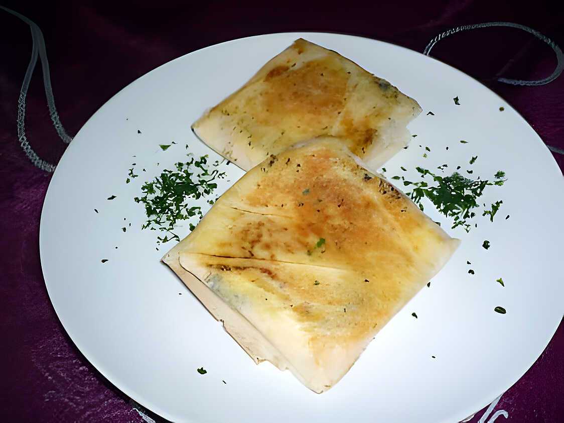 Recette de Bricks au fromage