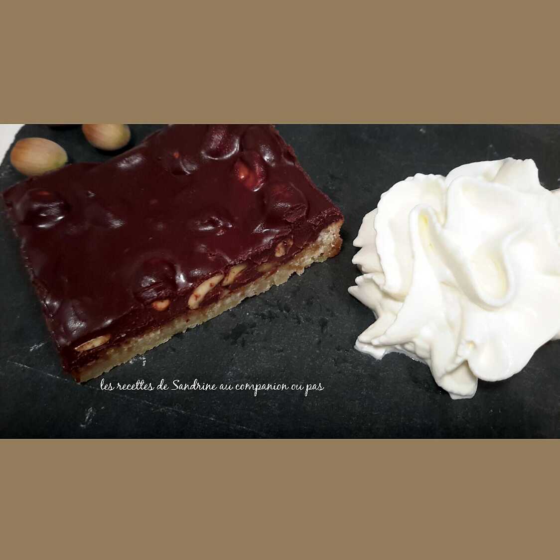 Recette de Croquant au chocolat et noisettes