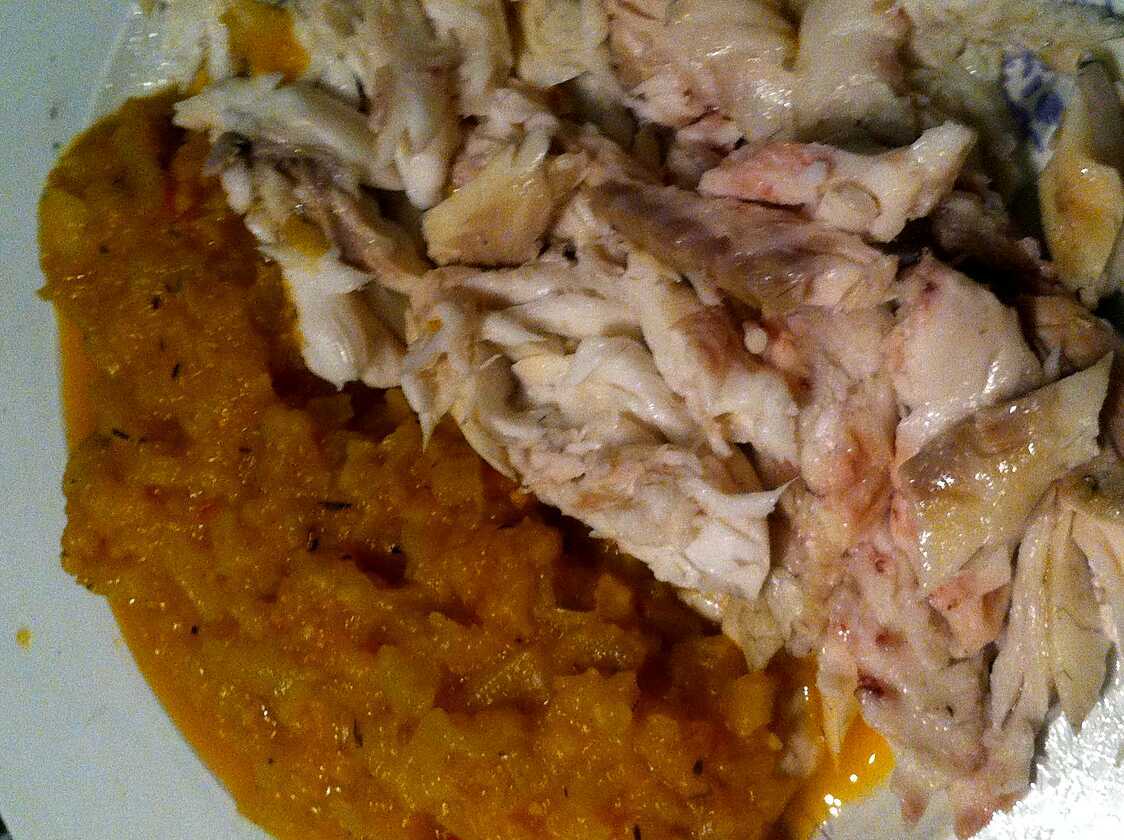 Recette de Bar vapeur et compotée de fenouil (thermomix tm5) par La ...