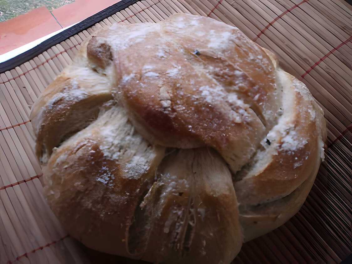 Recette de Miche tressée