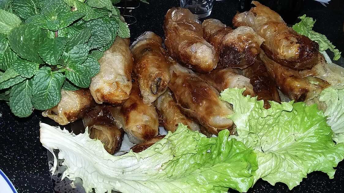 Recette de Nems de porc aux 5 épices