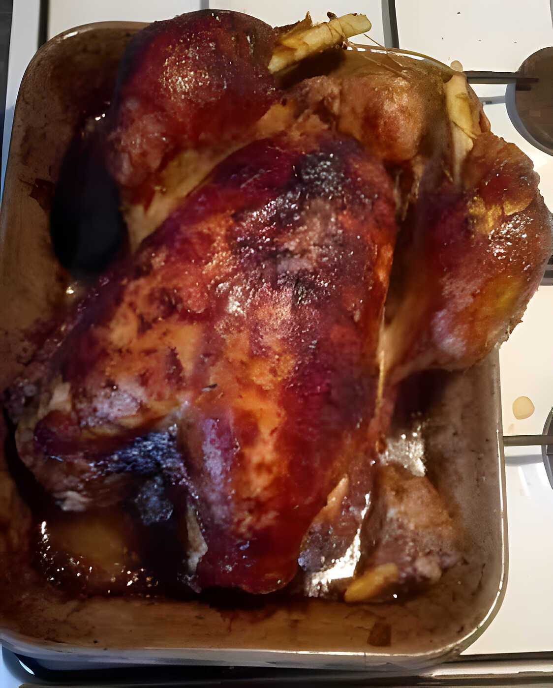 Recette de Secret de la Dinde rotie et moelleuse