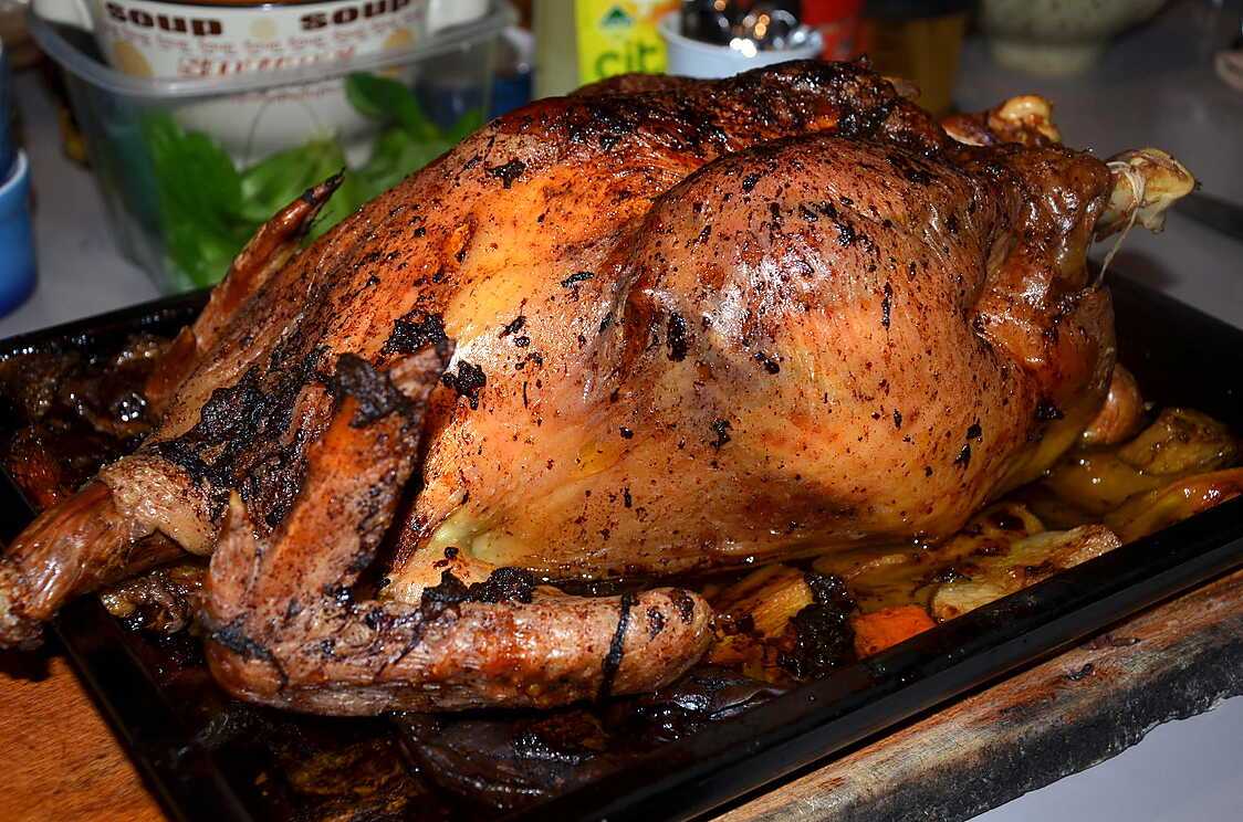 Recette de CHAPON FERMIER DU GERS, POCHE PUIS RÔTI, ET SES LEGUMES ANCIENS