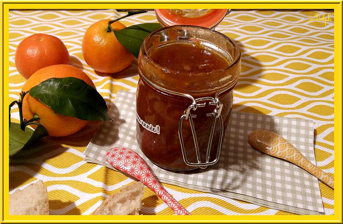 Recette de Confiture de Clémentine aux noix et quatre épices