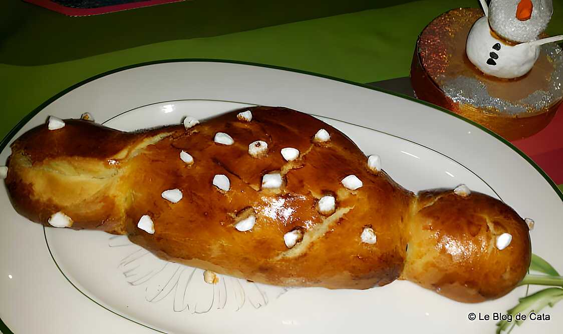 Recette de Pain brioché belge - Cougnolle (ou cougnou)