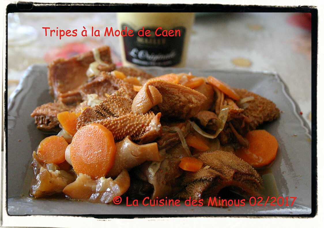 Recette de Tripes à la Mode De Caen par La Cuisine des Minous