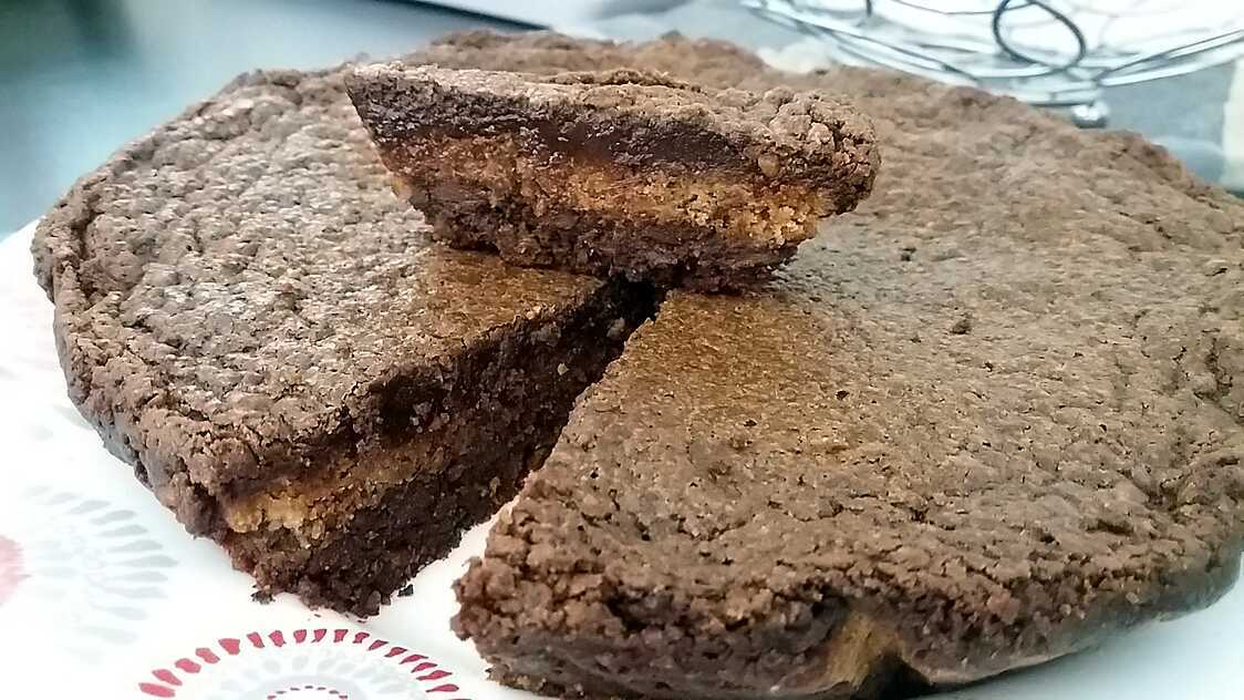 Recette de Pave au chocolat amandes
