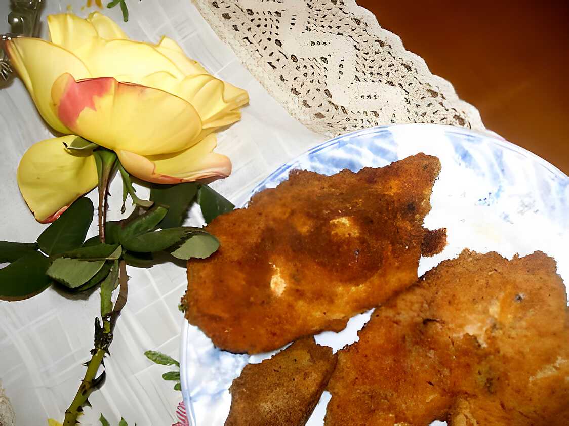 Recette d'Escalope panée biboune