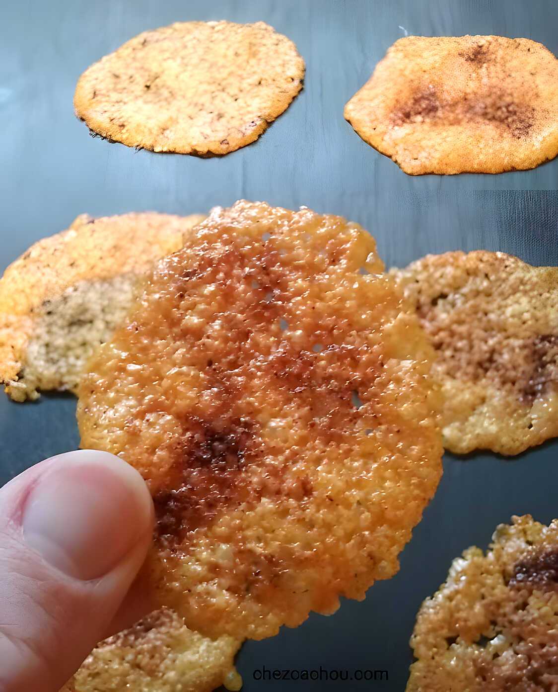 Recette de Biscuits de parmesan