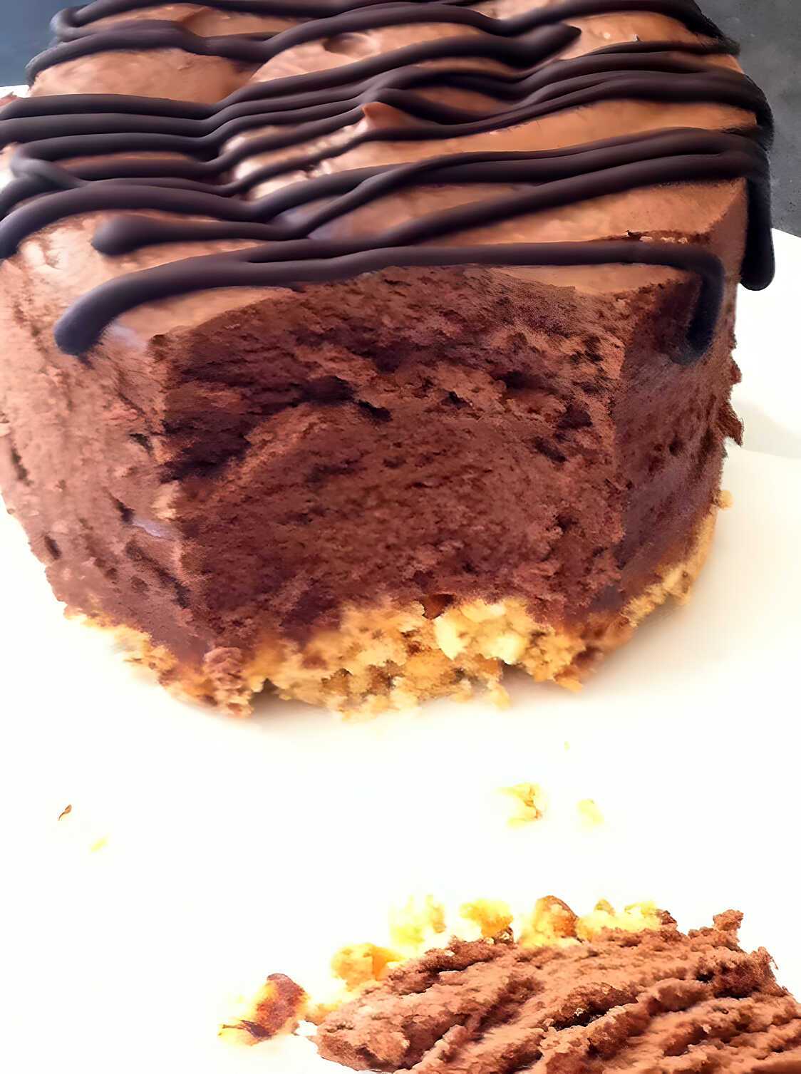 Recette de Cheesecake chocolat par La cuisine de Fanie