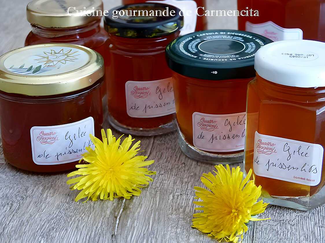 Recette De Gelée De Pissenlit Ou Cramaillotte