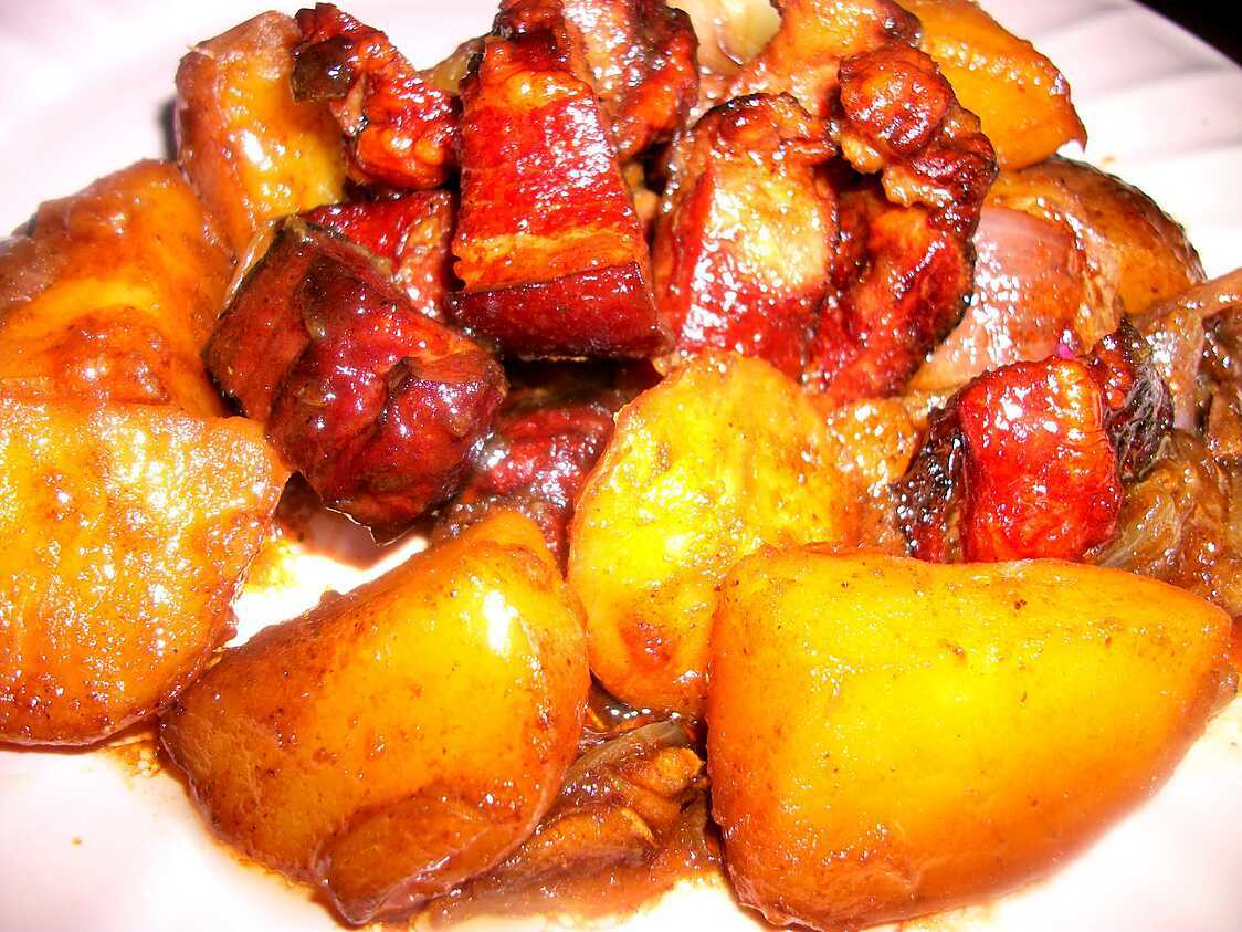 Recette de Boucané Porc au Miel, Sauce de Soja & Gingembre