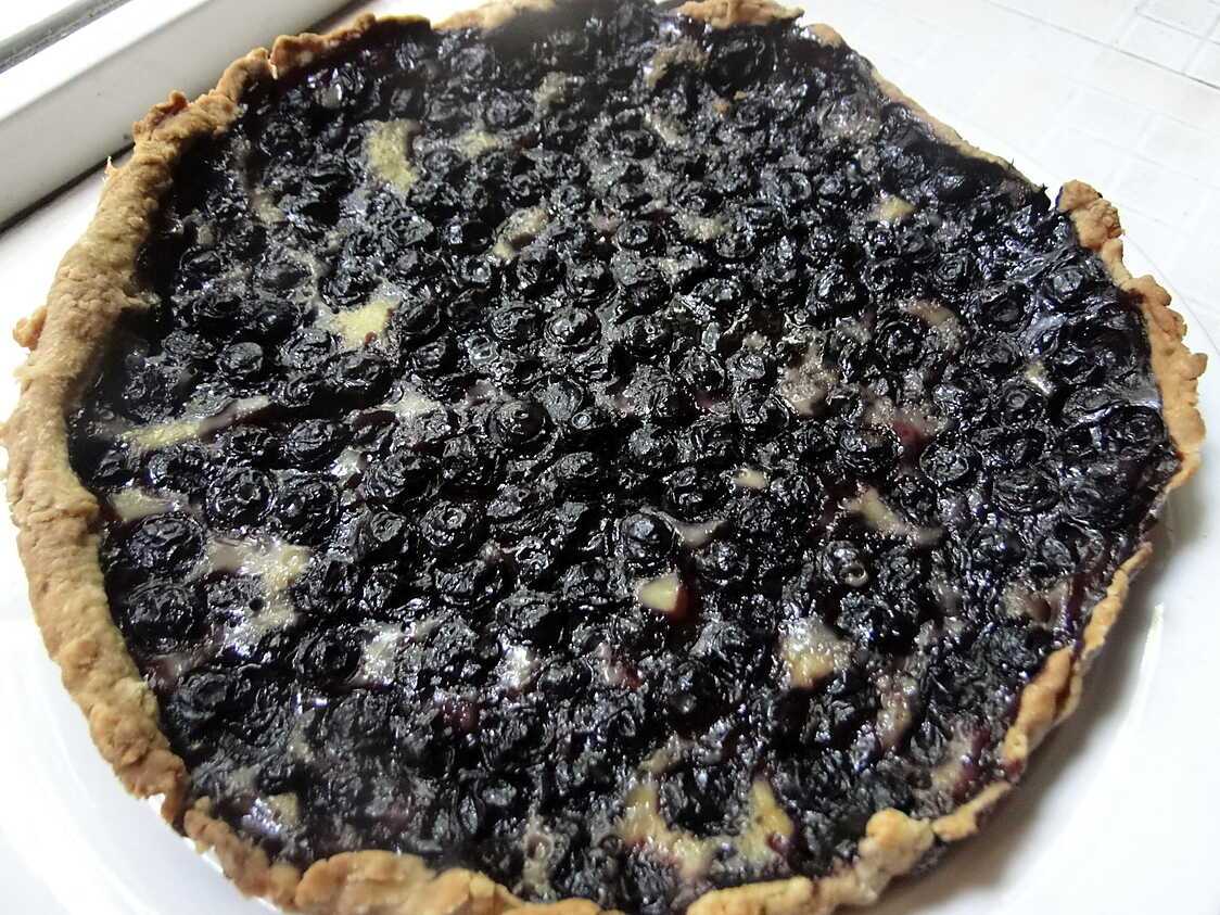 Recette de Tarte aux myrtilles à l'ancienne