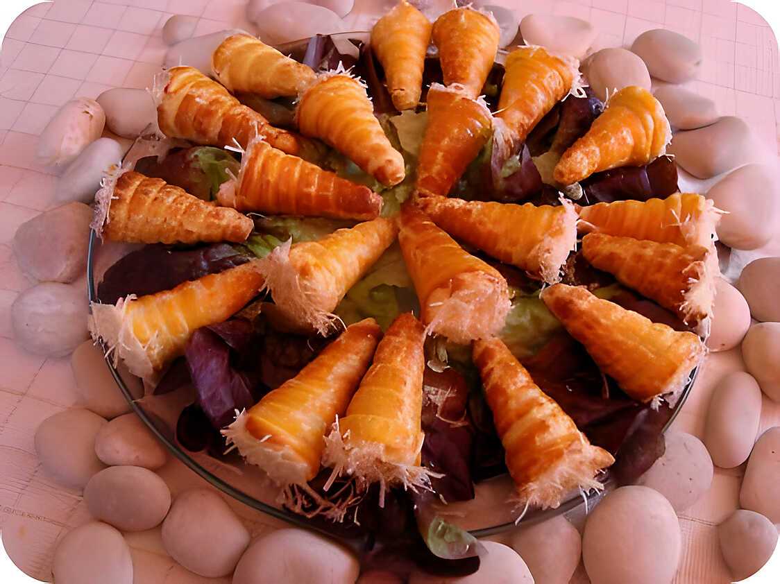 Recette de Cornets Feuilletès
